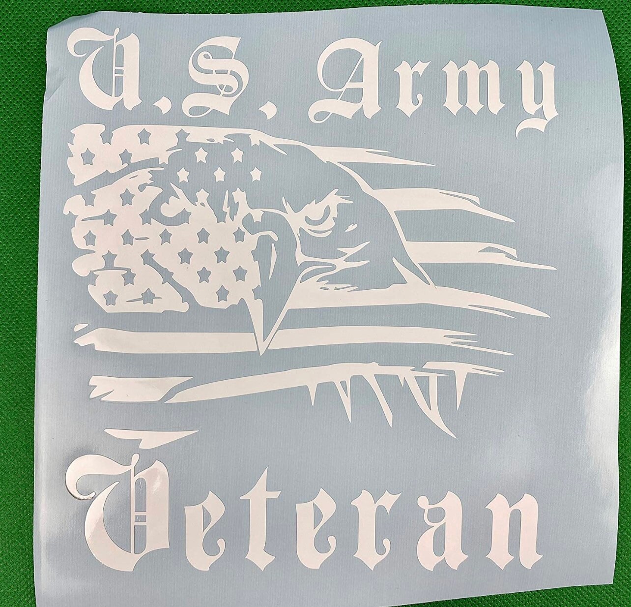 U.S. Army, Veteran, American Flag, Eagle, Decal, Bumper Sticker, New ...