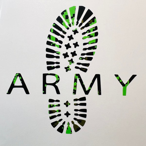 Army Boot Print - Etsy