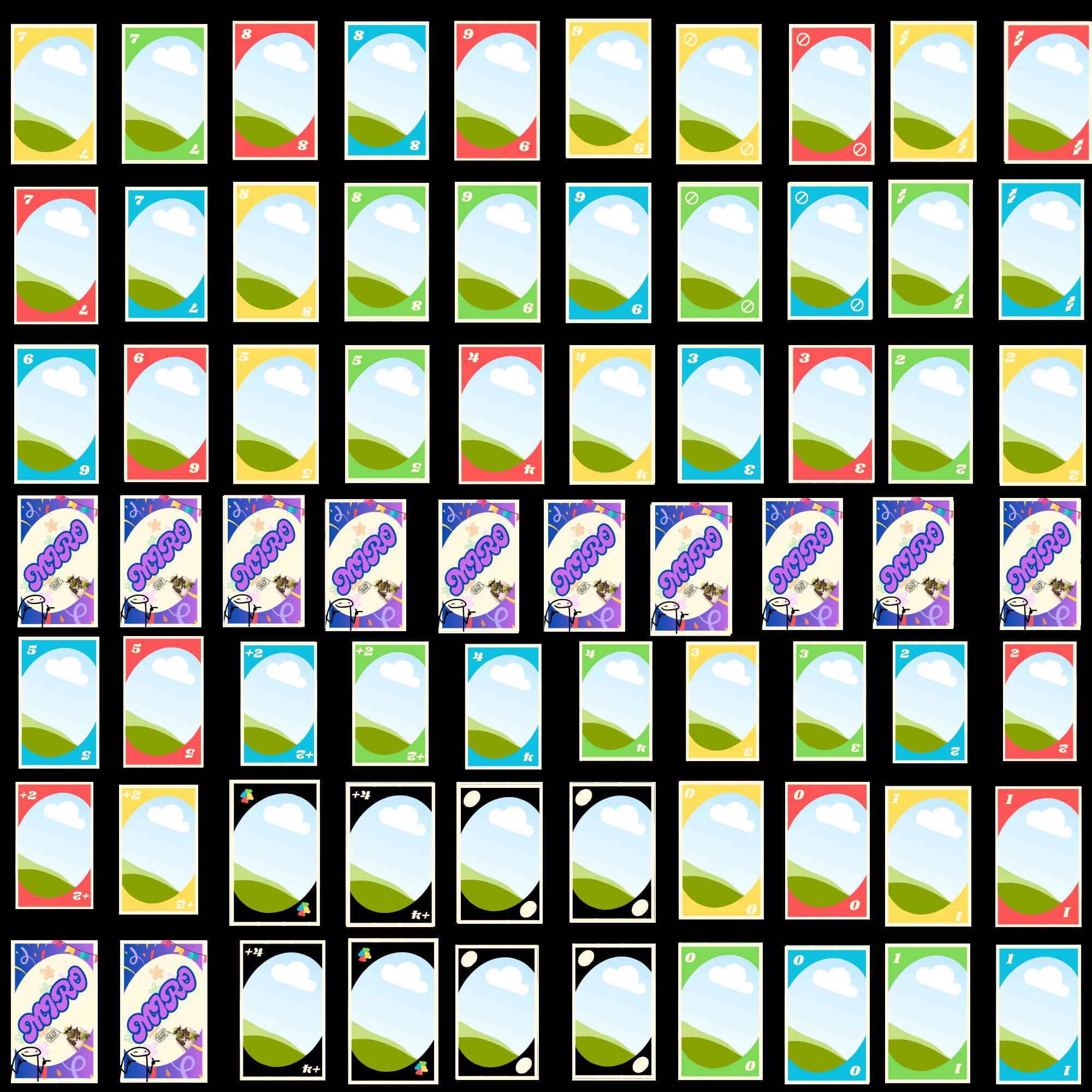 Create Your Own Deck, Printable Customized Uno Card Template, Printable ...