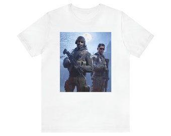 Ghost Call of Duty Coldwar Print on Demand Customised T-shirt for ...