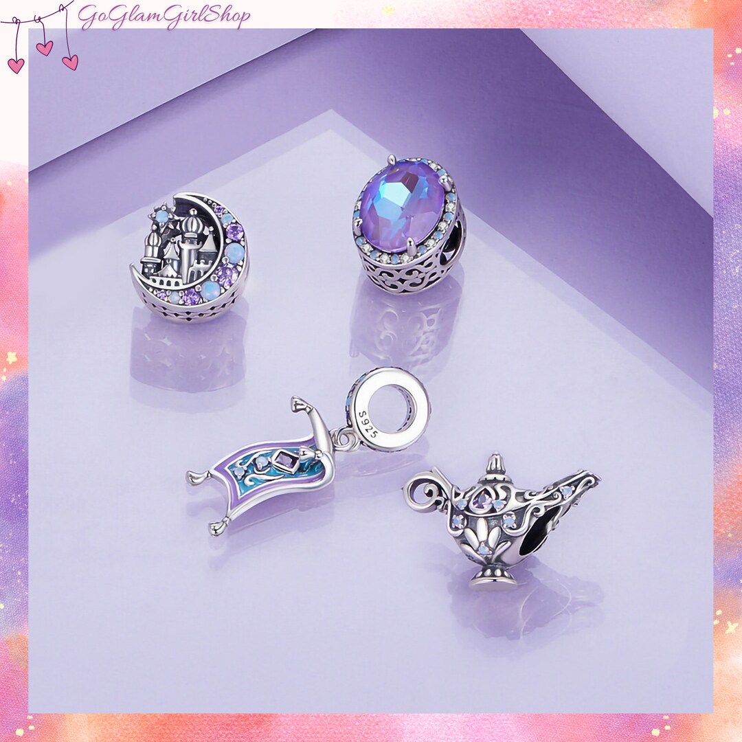 Arabian Nights Charms Compatible With Pandora Bracelet – S925 Aladdin ...