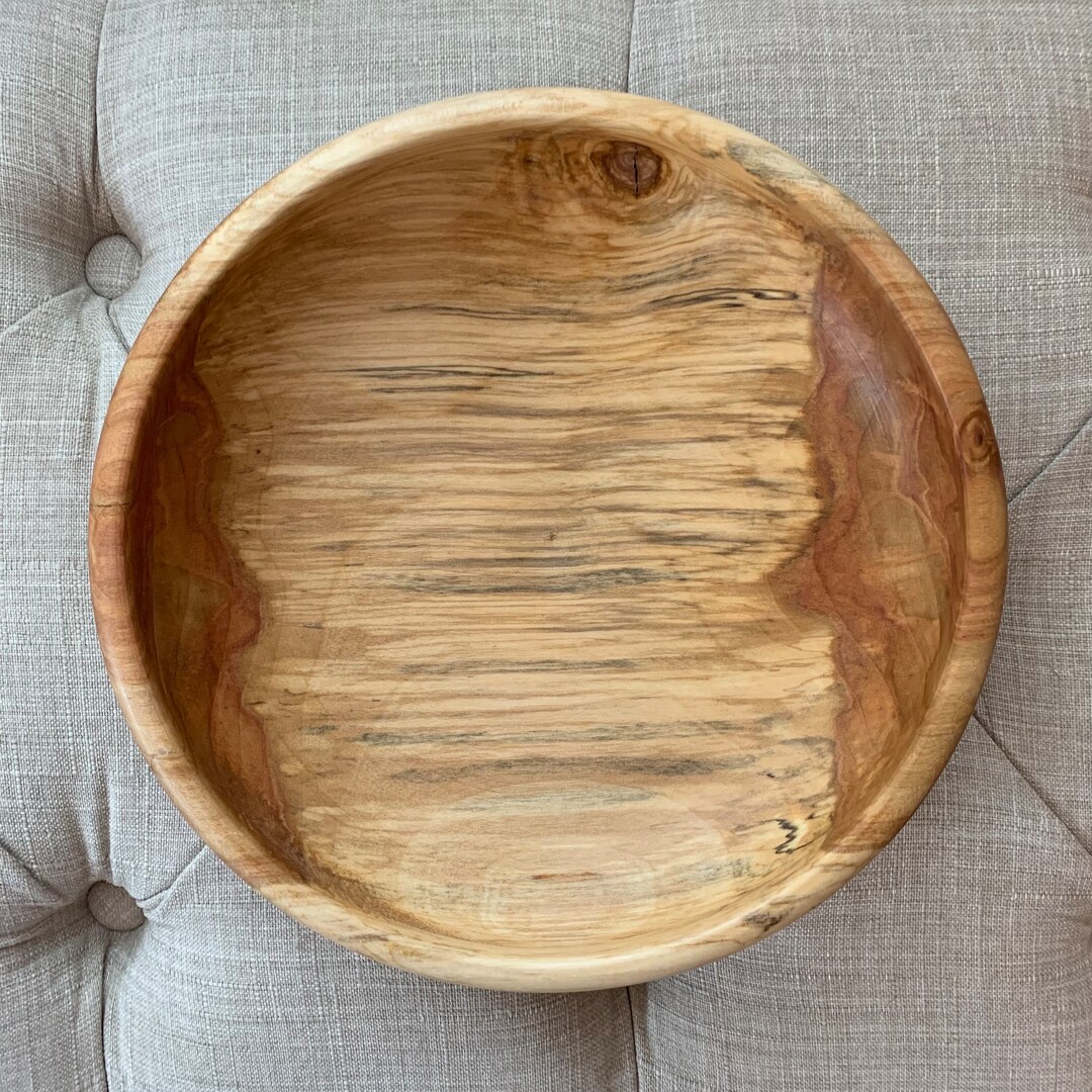 Handcrafted Solid Birch Bowl - Etsy