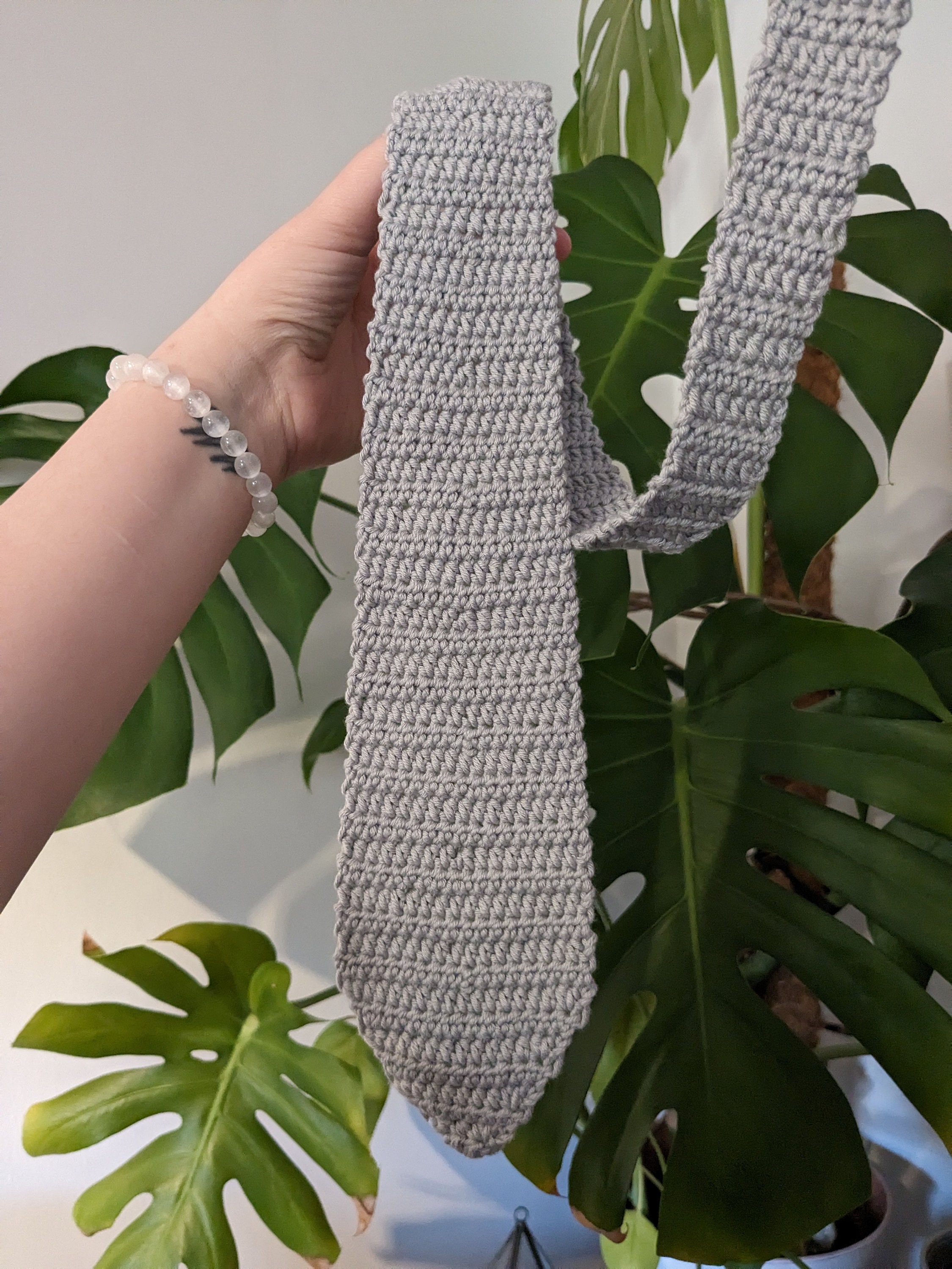 Crochet Necktie Pattern | Beginner Friendly (PDF Pattern) - Etsy