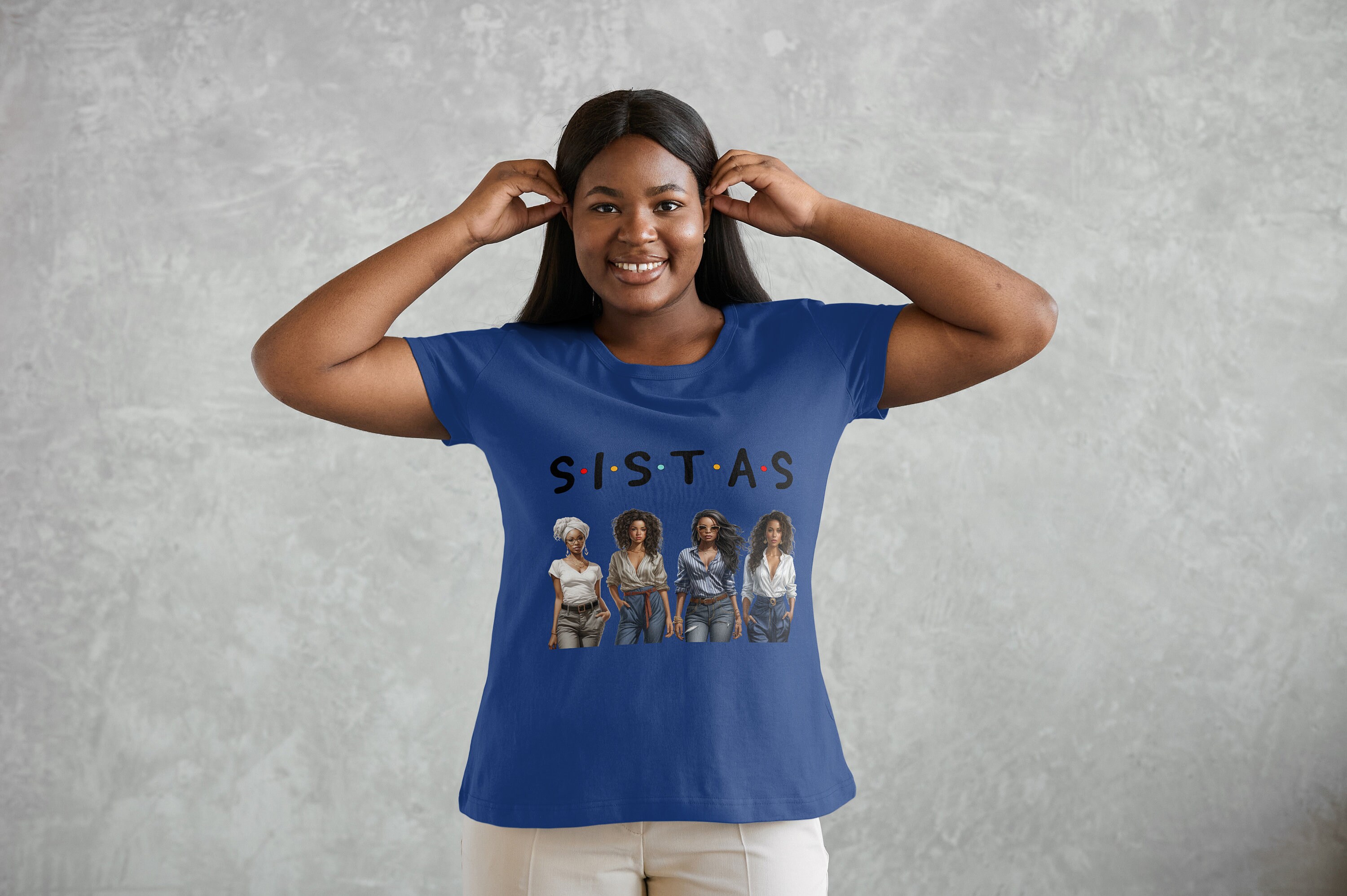 Afro Sistas PNG: Melanin Girlfriends Digital Download - Etsy