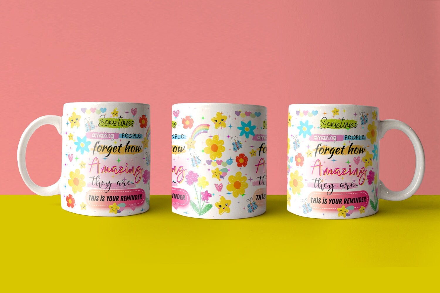 Sometimes Amazing People Motivation Mug Sublimation Design, Mug Wrap ...