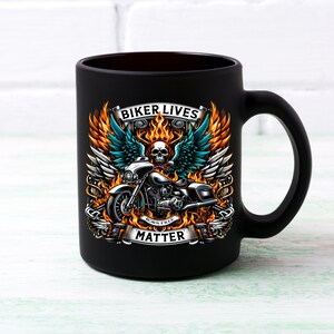 Biker Lives Matter PNG Sublimation Design, Hell Rider Png, Flaming Bike ...