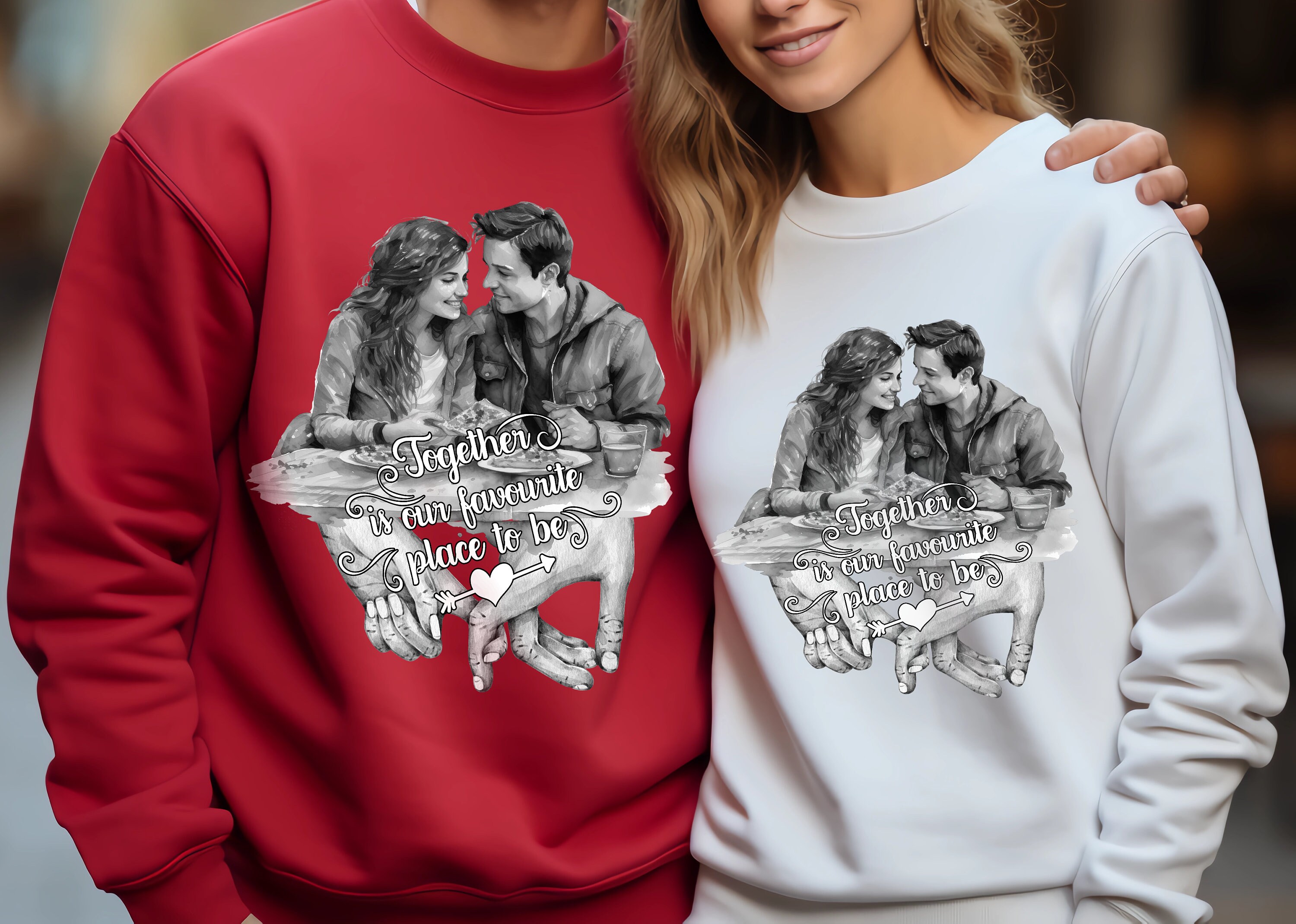 Anniversary Sublimation Designs PNG, Couple PNG Digital, Wedding Couple ...