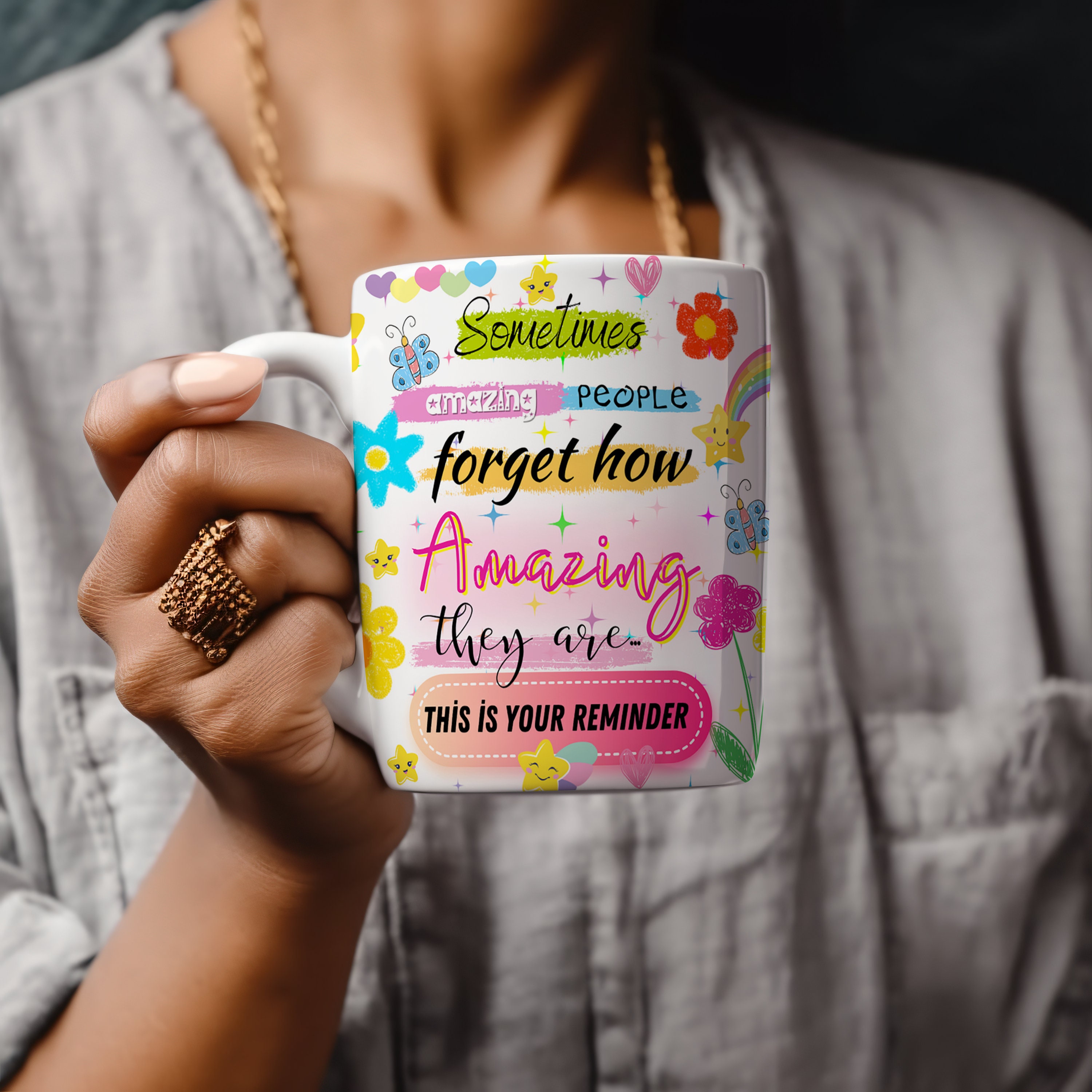 Sometimes Amazing People Motivation Mug Sublimation Design, Mug Wrap ...