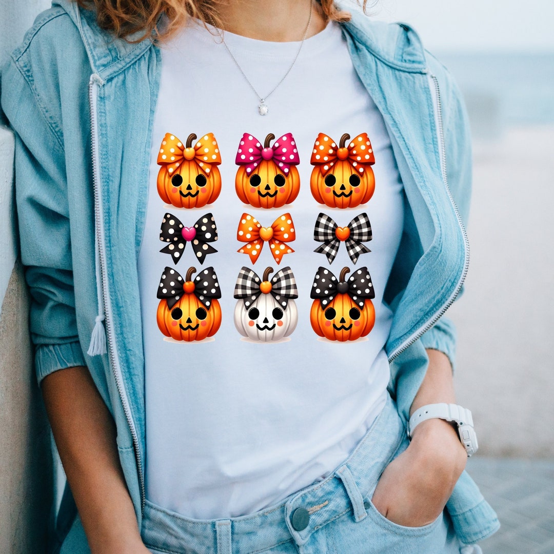 Halloween Coquette Bow PNG, Jack-o-lantern Png Design, Spooky Vibes PNG ...