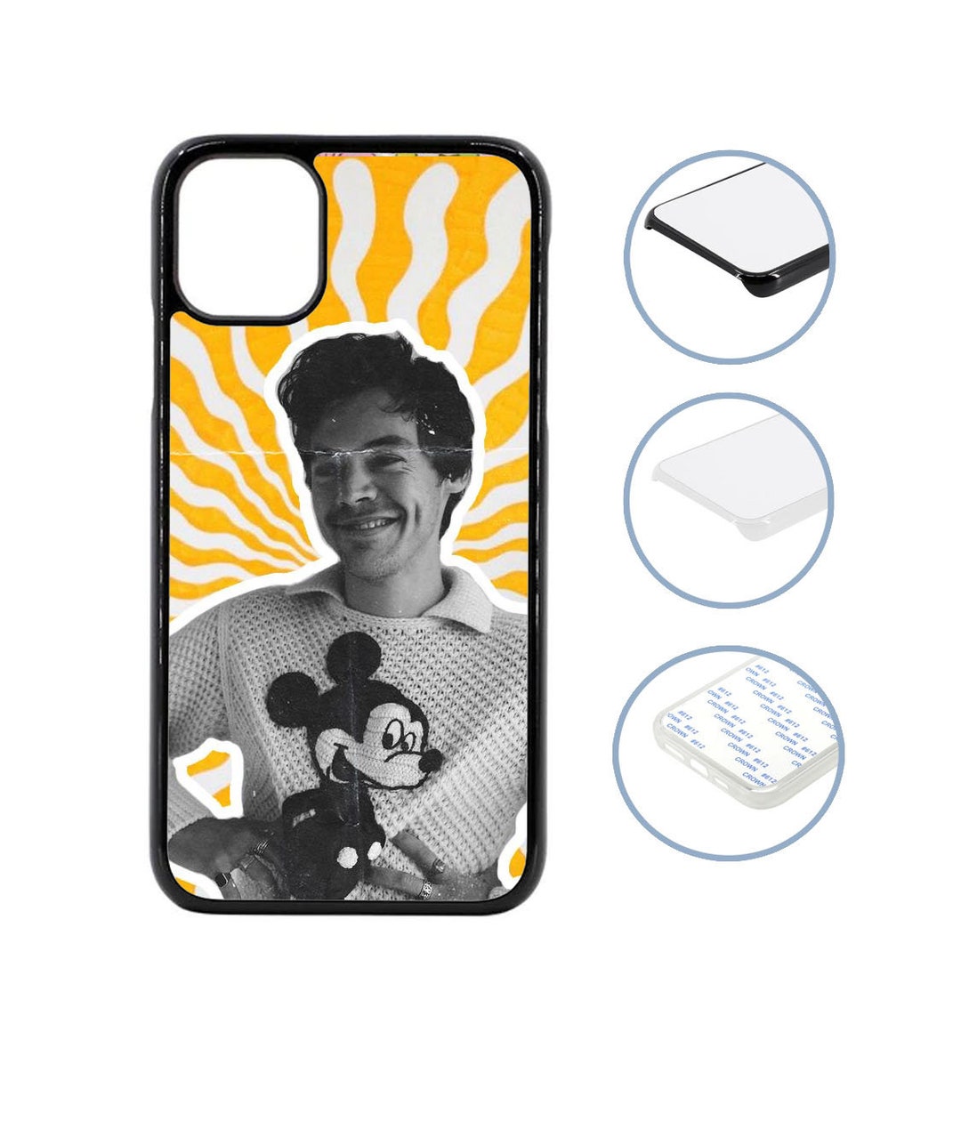 Yellow Sun Harry One Styles Direction 1D Personalised Iphone - Etsy