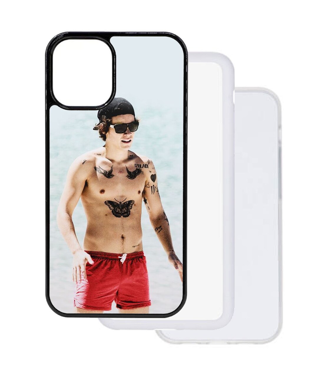 Tattoo Red Harry One Styles Direction 1D Personalised Iphone - Etsy
