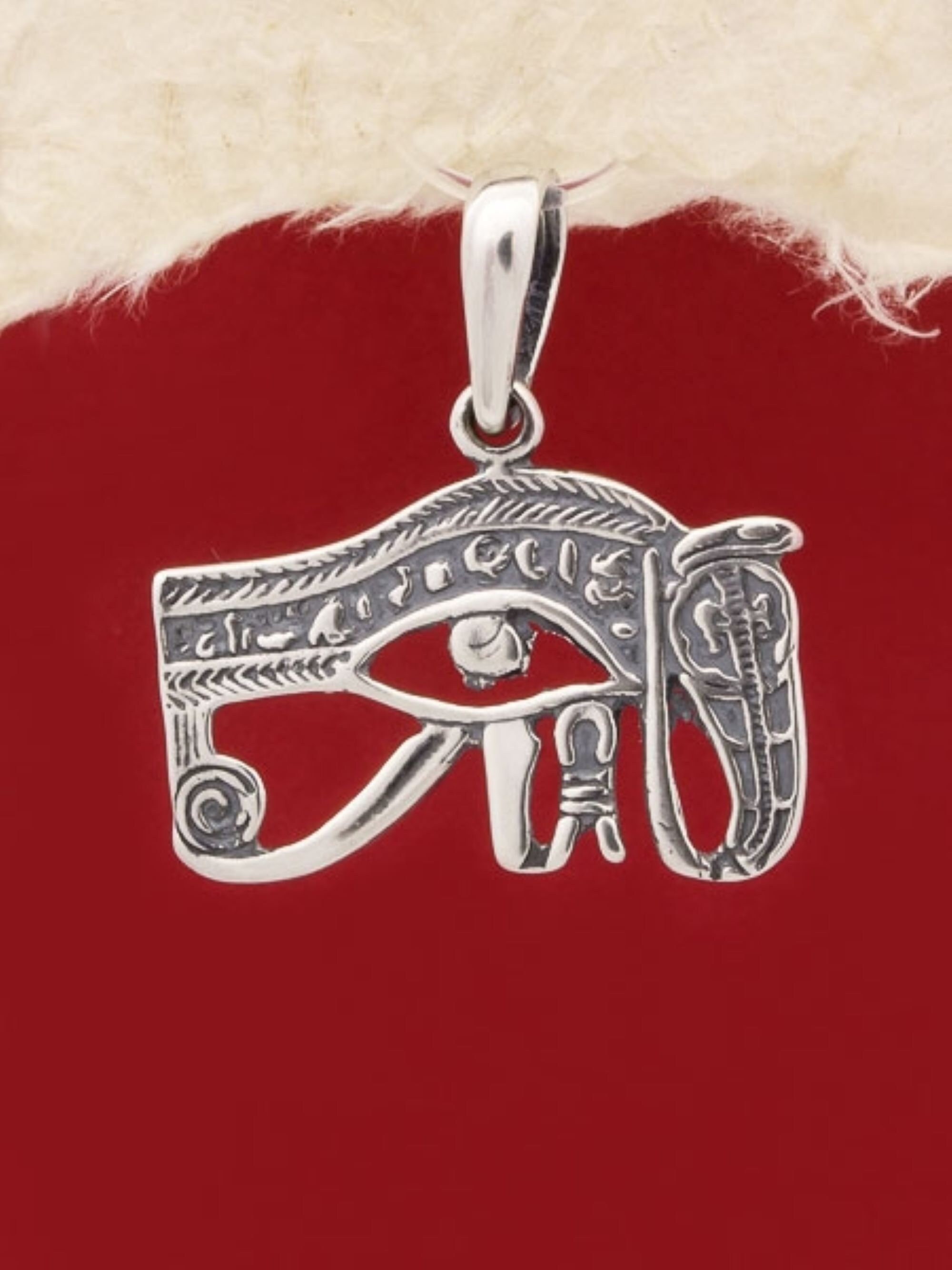 Eye of Horus Silver Pendant, Eye of Horus Necklace, Sterling 925 Silver ...
