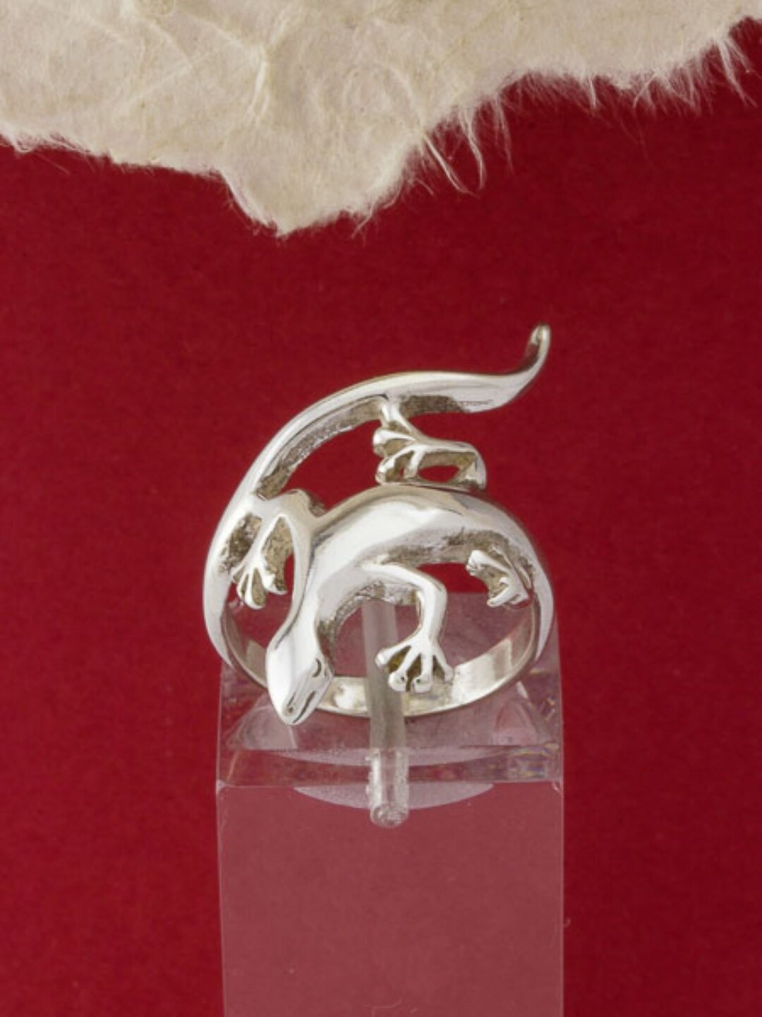 Eidechse Silber Ring, Gecko Eidechse Ring, 925 Sterling Silber Reptil ...