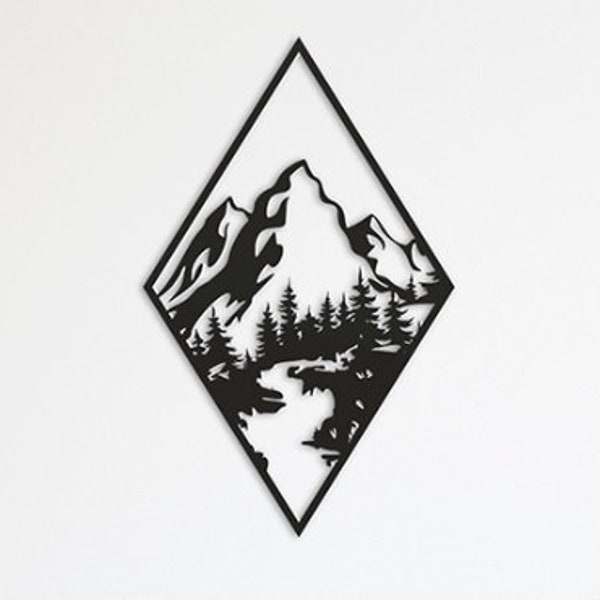 3d Stl Mountain Files for Cnc - Etsy