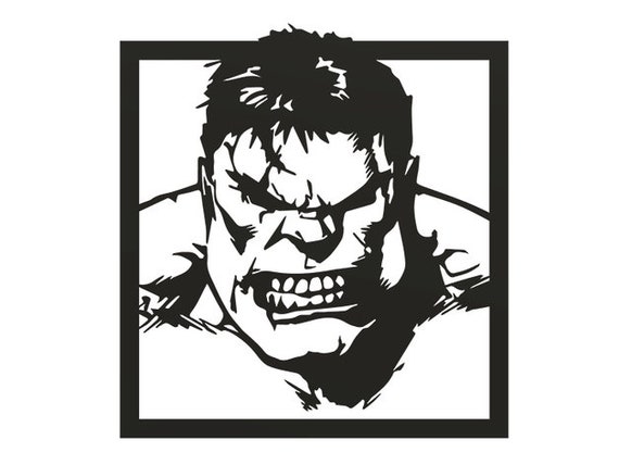 Hulk Silhouette Vector