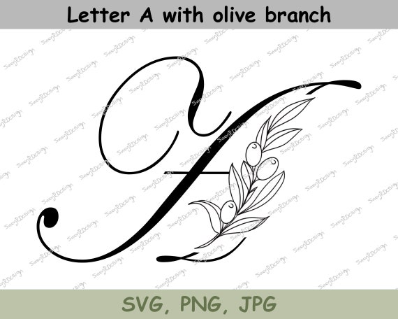 Olive Branch Calligraphy