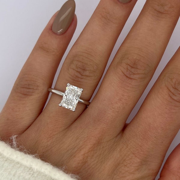 Radiant Cut Diamond - Etsy