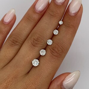 Round IDEAL Cut 2 Carat Total Weight IGI Certified D Color VVS1 Clarity ...