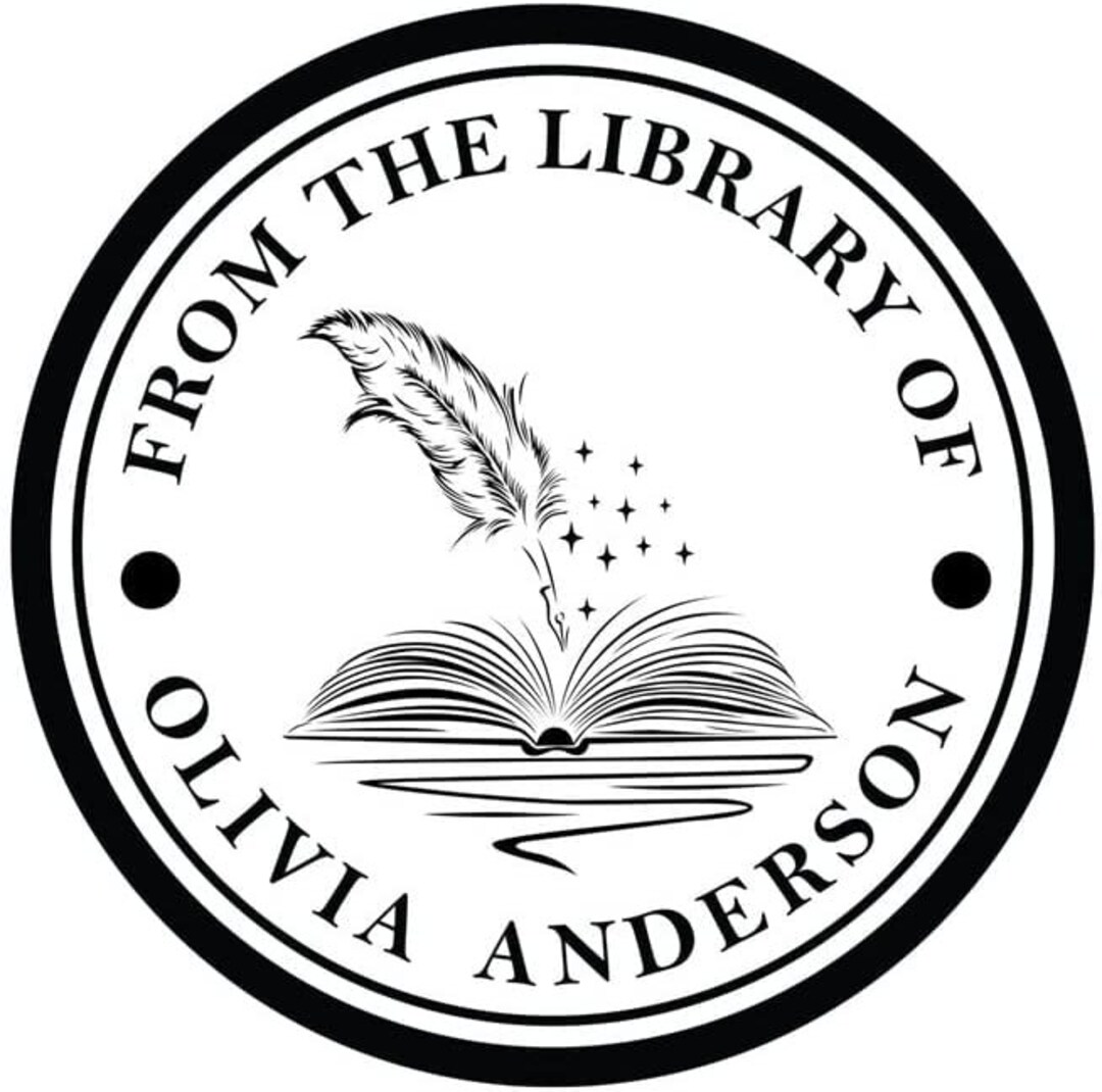 Delightartncraftfrom the Library Ofpersonalized Self Inking Rubber ...