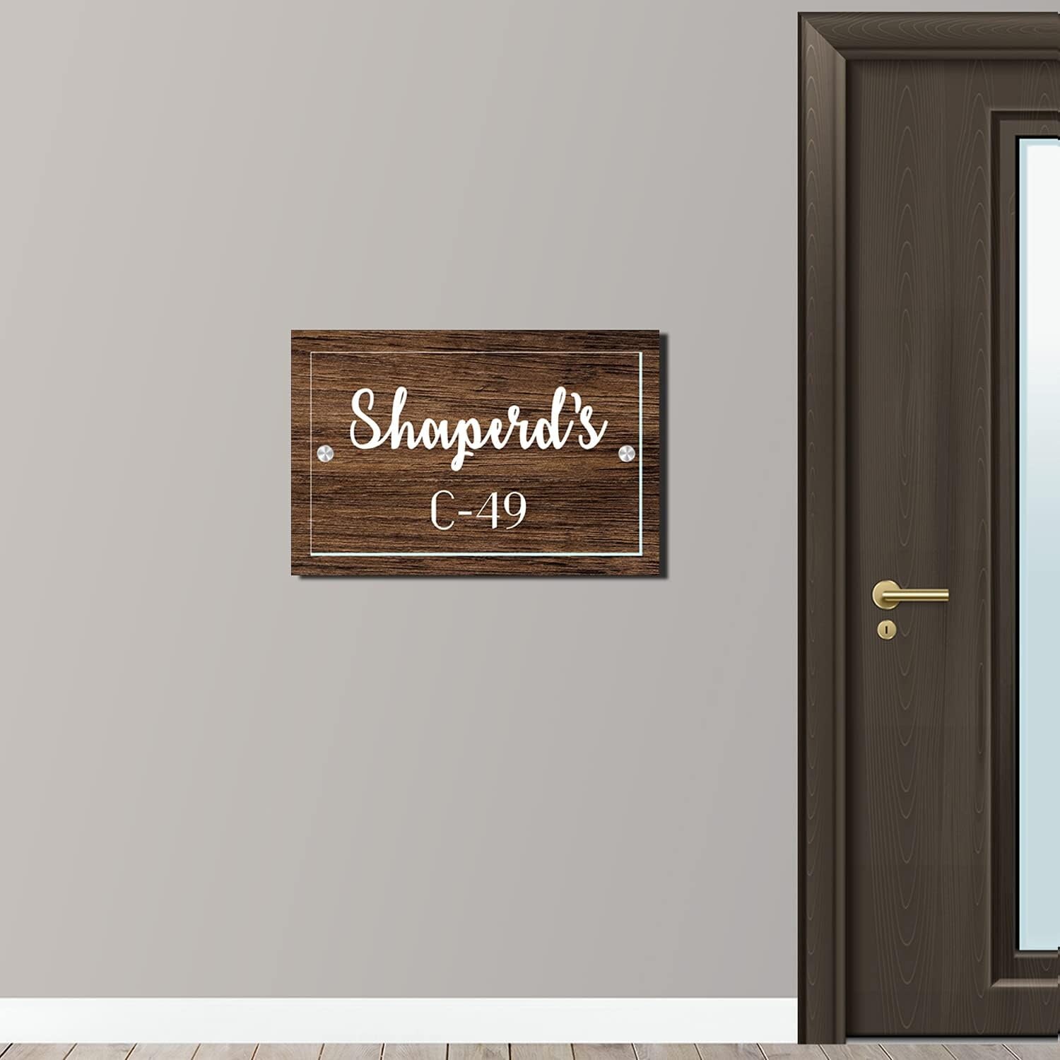 Personalized Acrylic Office Name Plate With Holder Name,plates for Home ...