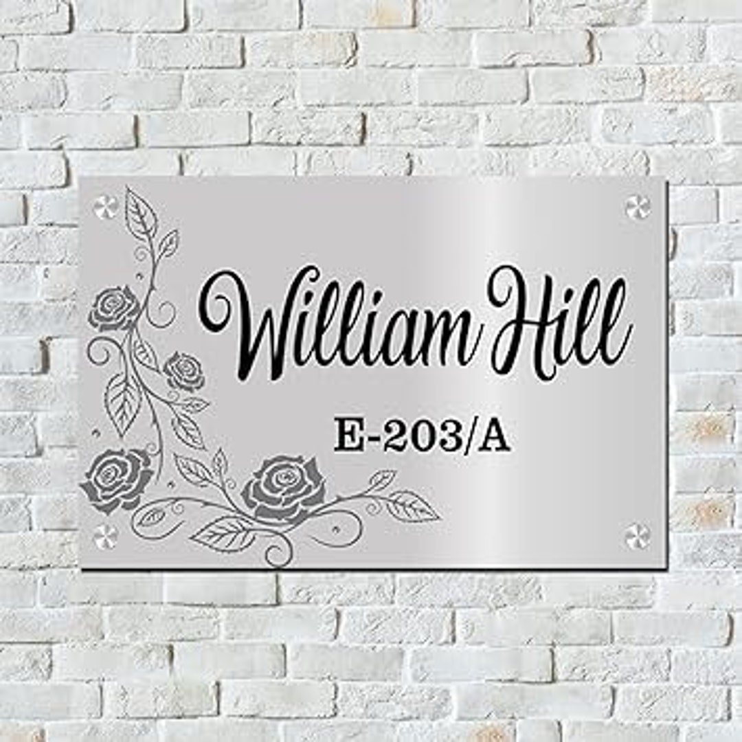 Personalized Acrylic Office Name Plate With Holder Name,plates for Home ...