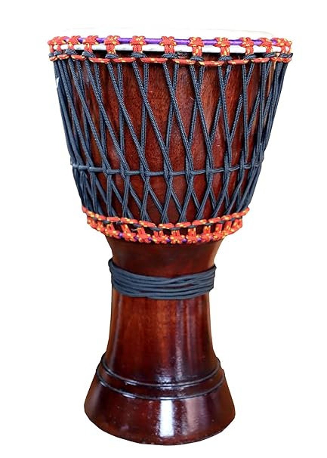 Handmade Wooden Free Style Rope Tuned Djembe Drum Musical Instruments ...