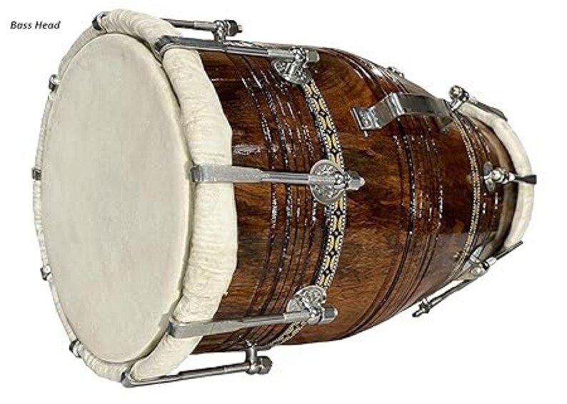 Wood Dholak Indian Folk Musical Instrument Drum Nuts N Bolt - Etsy