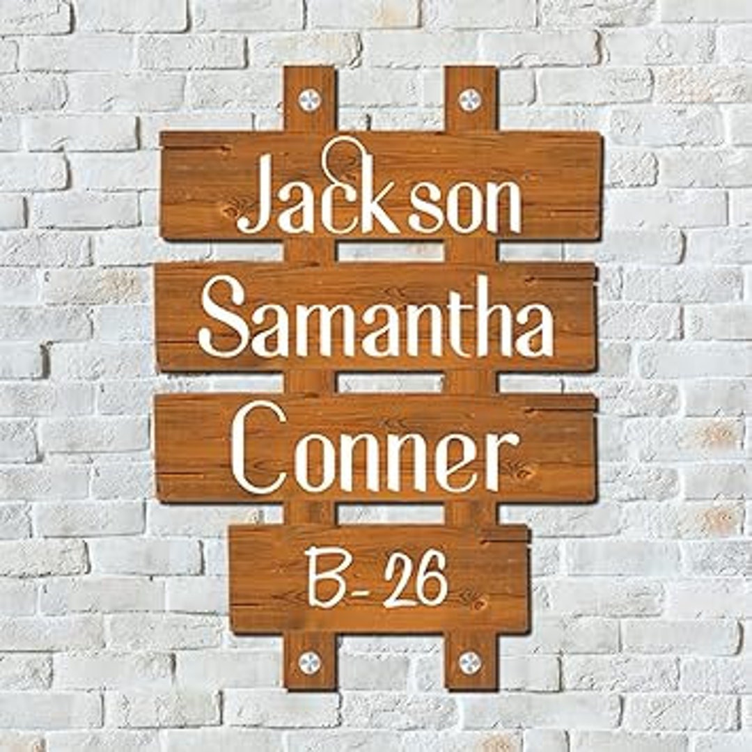 Personalized Acrylic Office Name Plate With Holder Name,plates for Home ...