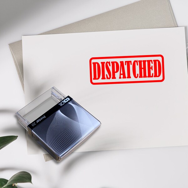 Dispatched Stamp - Etsy