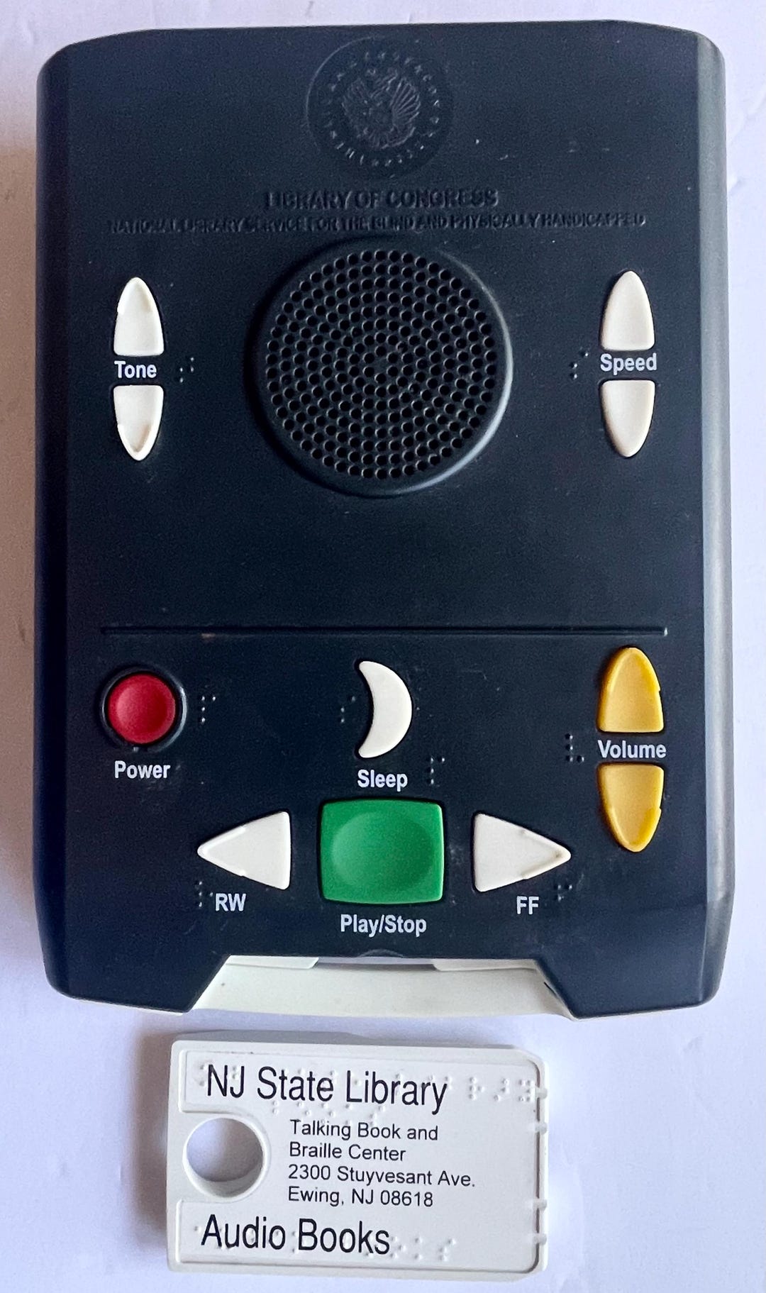 Digital Talking Book Player for the Blind DS1 Audio Tablet With 8 Audio ...