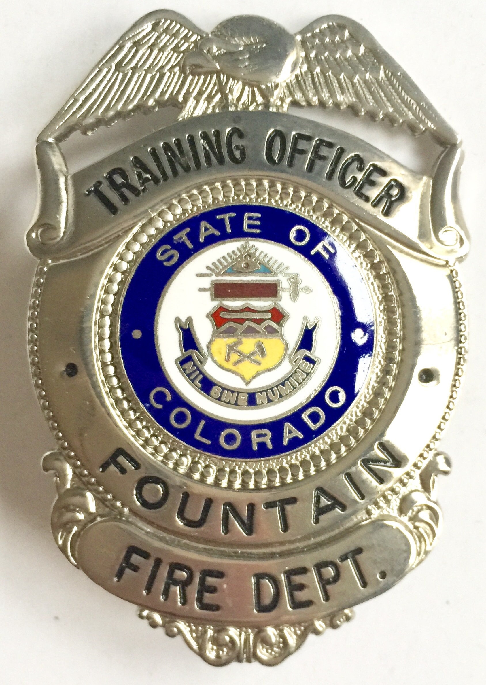 Original Vintage Obsolete Fountain Colorado Fire Dept. Training ...