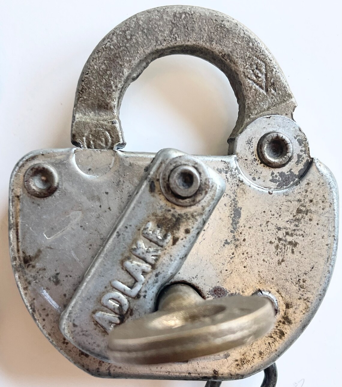 Antique Obsolete Adlake PCRR PENN CENTRAL Railroad Padlock #76 and Chain ~ No Key ~ - Etsy