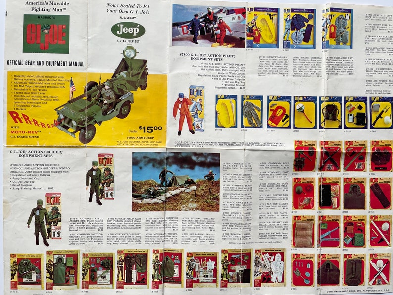 Original Vintage 1960's G.I. JOE Catalogs Lot of 3 ~ Two Catalogs and One Membership Booklet - Etsy