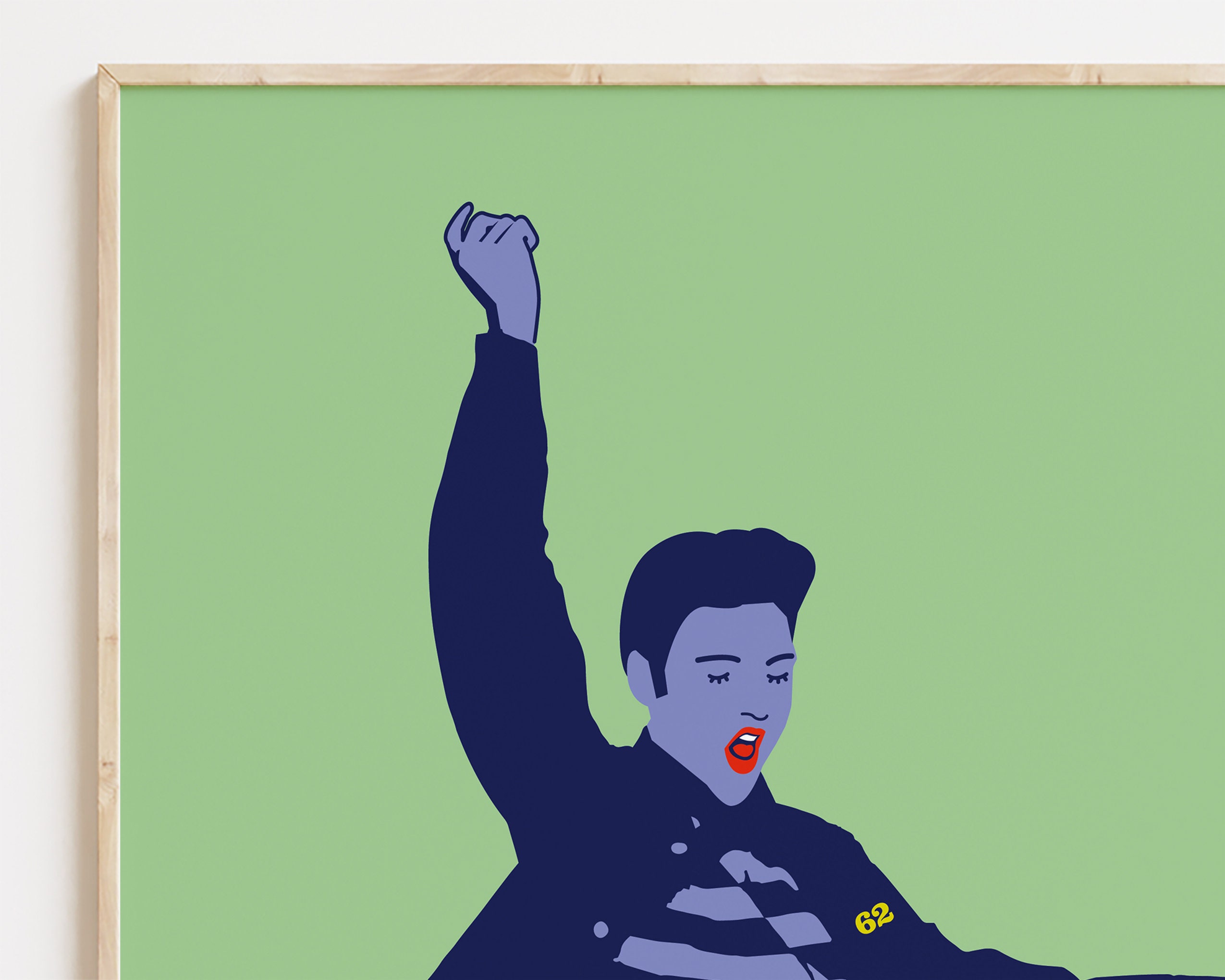 Jailhouse Rock Poster | Elvis Wall Art | Elvis Pop Art | Retro | Music ...