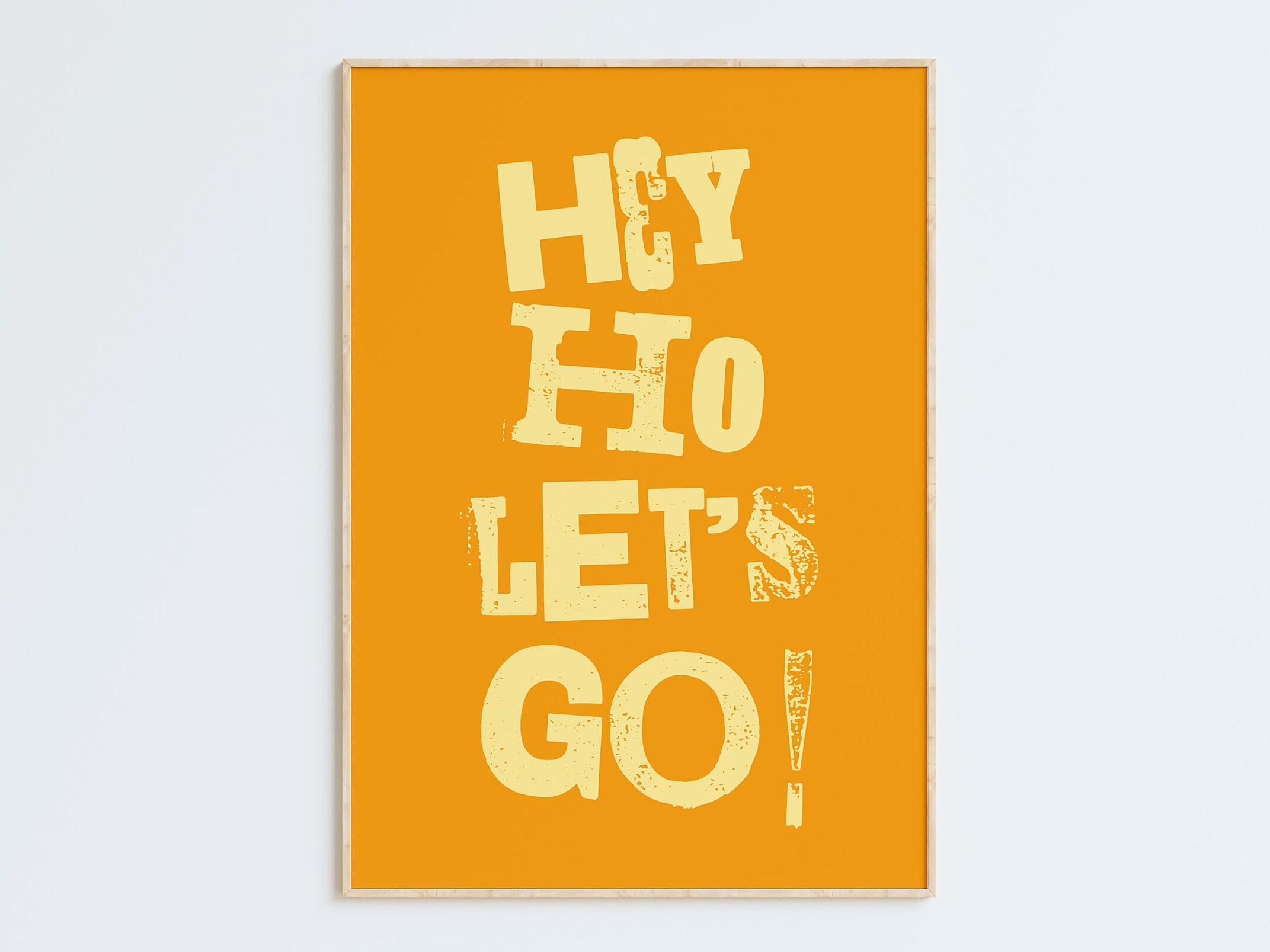 Hey Ho Lets Go Poster Poster Ramones Ramones Kunstdruck Punk Poster CBGB Poster Buchdruck 70er Jahre Musik Typografisches Poster Artnr Etsy