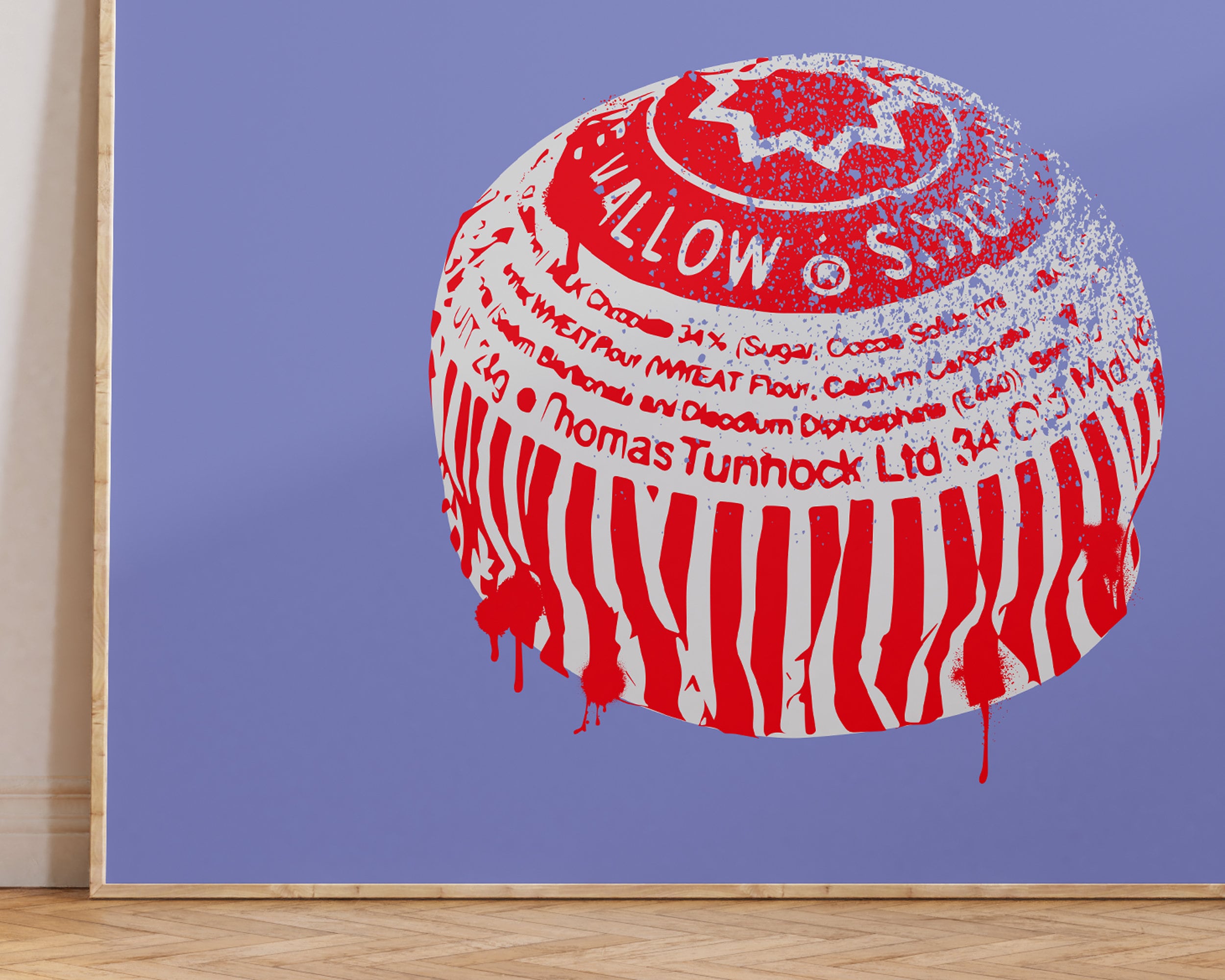 Tunnocks Tea Cake | Scottish Food Print | Tunnocks Teacake | Scottish ...