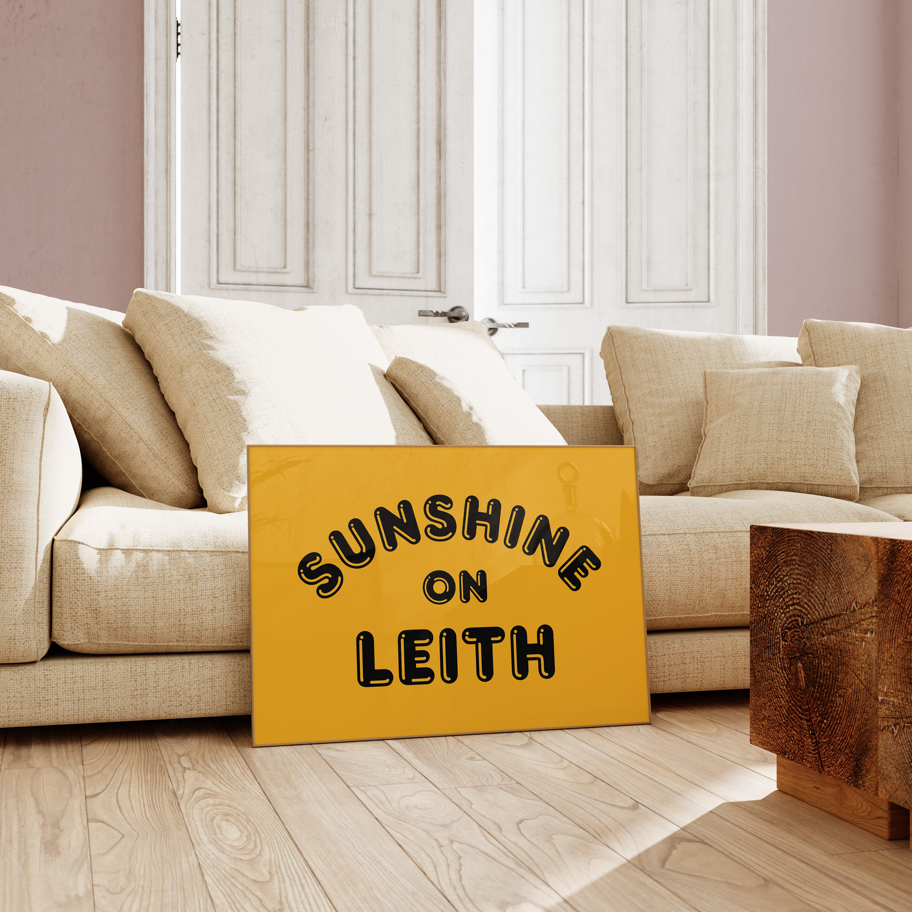The Proclaimers Lyrics Print | Sunshine on Leith | Music | A4 A3 A2 A1 ...