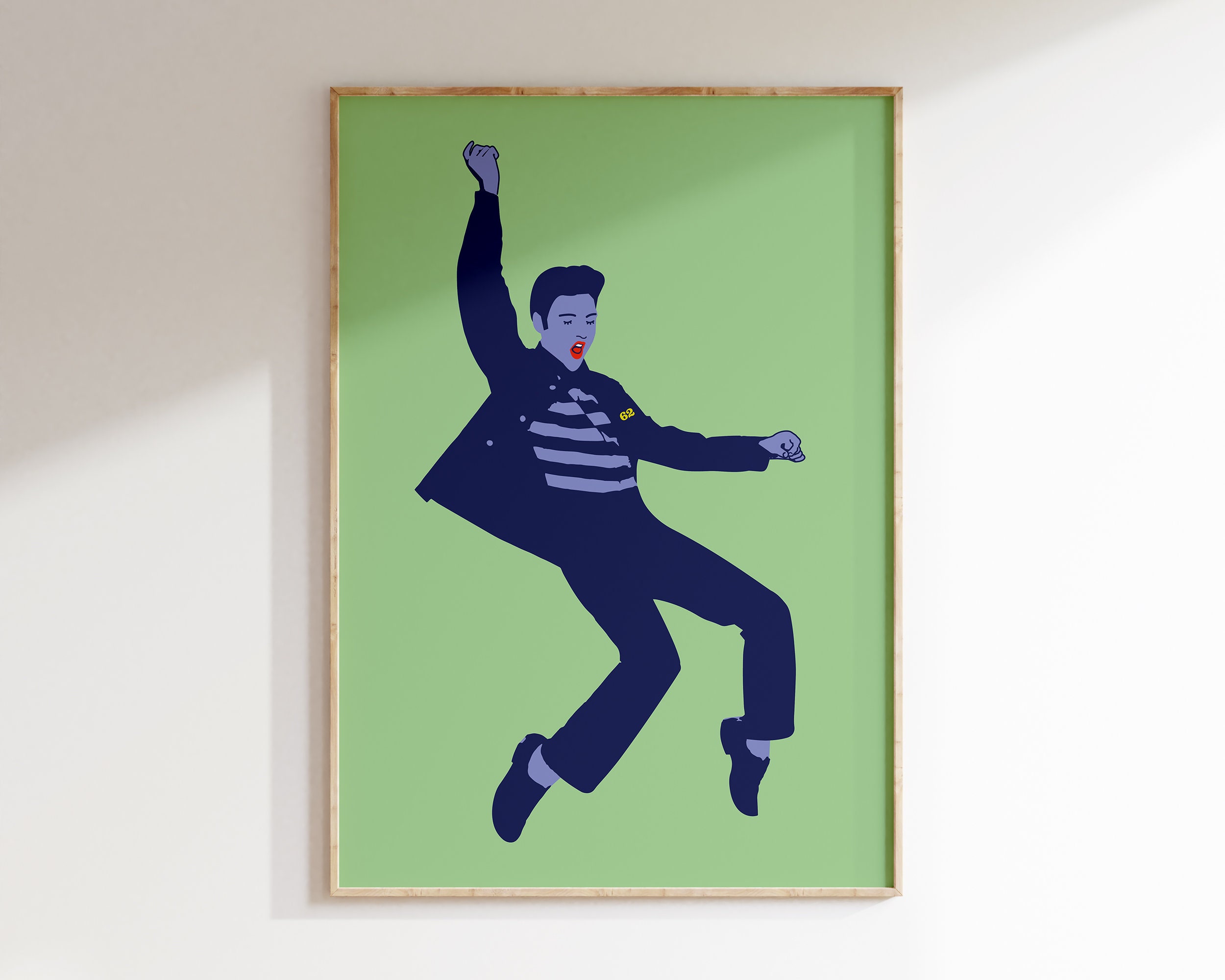 Jailhouse Rock Poster | Elvis Wall Art | Elvis Pop Art | Retro | Music ...