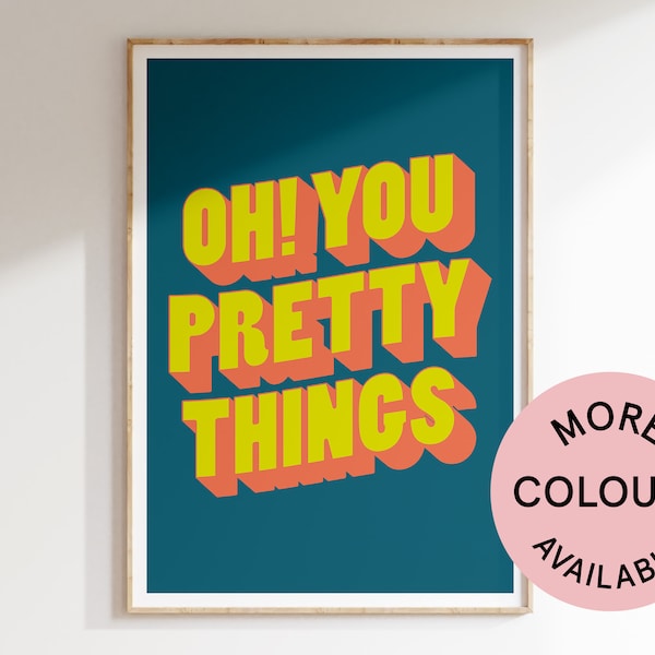 Shop David Bowie Poster Online - Etsy