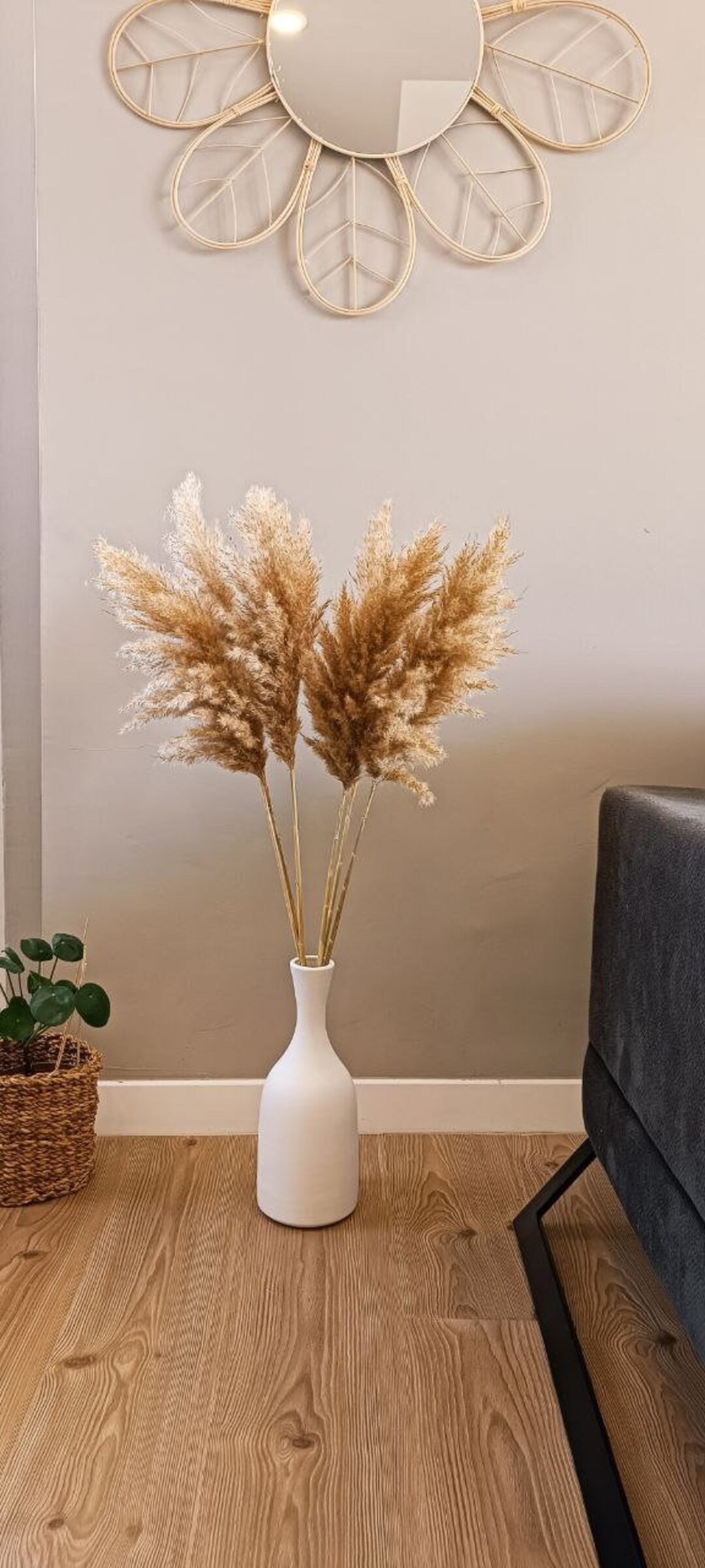 10 Pieces 3ft Pampas Boho Wedding Decor Dried Flower - Etsy