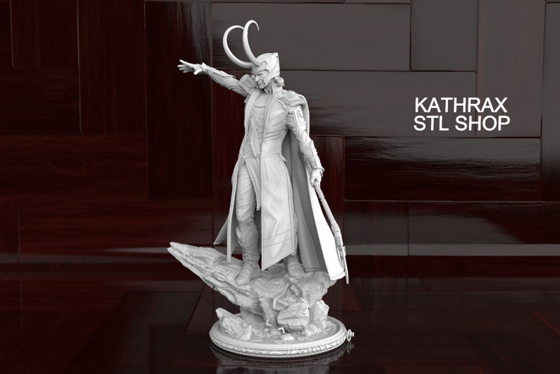 Loki the God of Mischief 3D Print STL File - Etsy