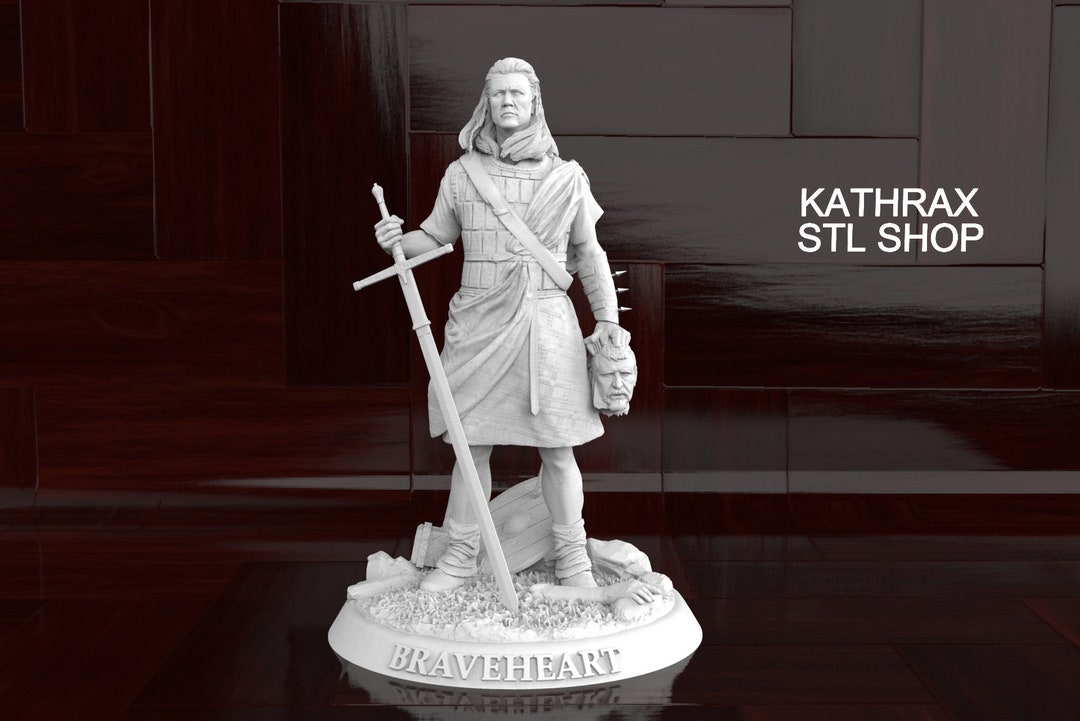 Braveheart 3D Print STL File - Etsy
