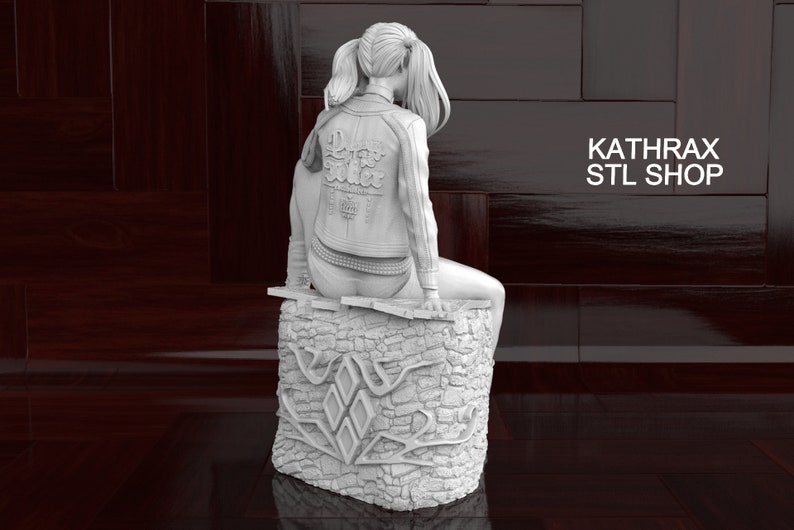 Harley Quinn Hot 3D Print STL File - Etsy Australia