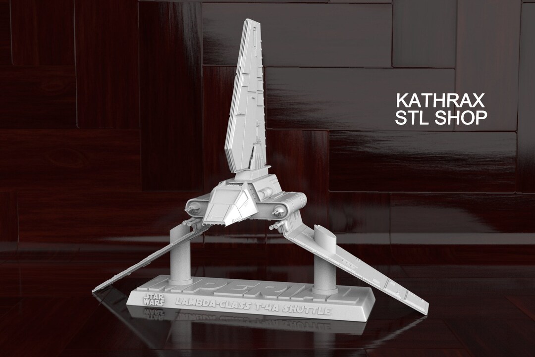 Imperial Lambda 3D Print STL File - Etsy