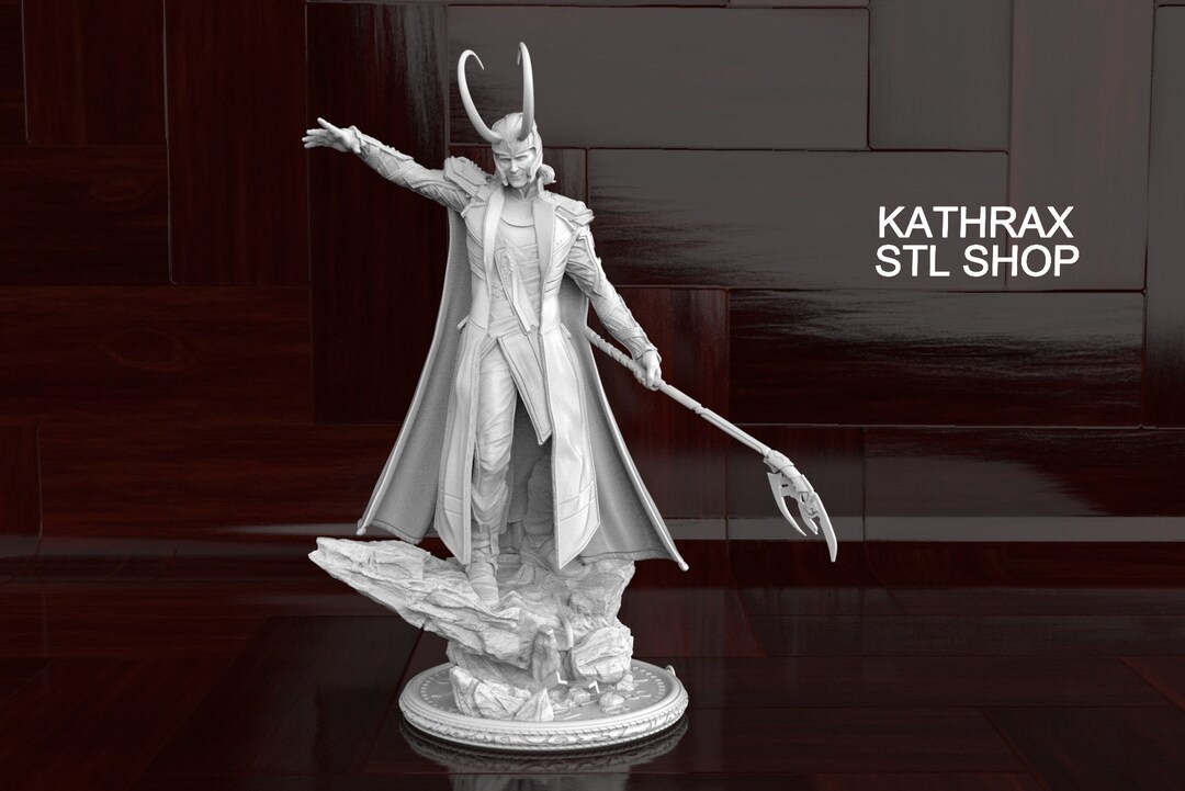 Loki the God of Mischief 3D Print STL File - Etsy