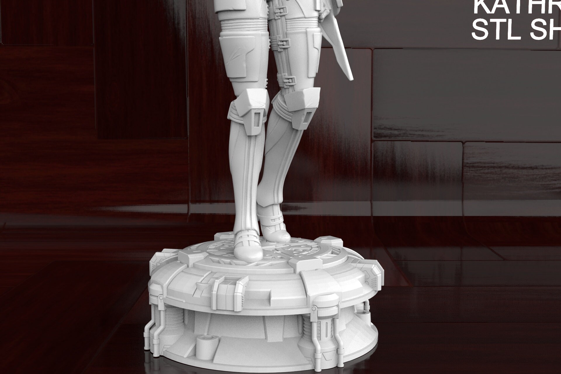 Mass Effect Commander Shepard 3D Print STL File - Etsy Canada