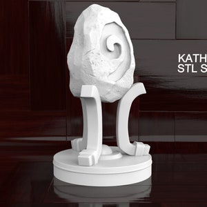 Heartstone Stand 3D Print STL File - Etsy