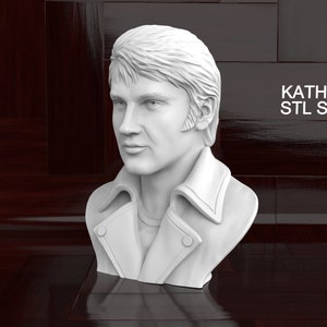 Elvis Presley Bust 3D Print STL File - Etsy