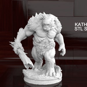 Mountain Troll 3D Print STL File - Etsy