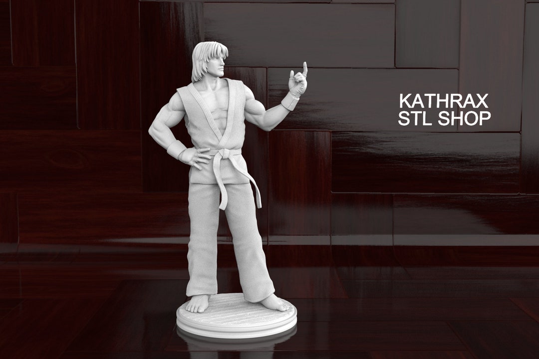 Ken Street Fighter New 3D Print STL File - Etsy